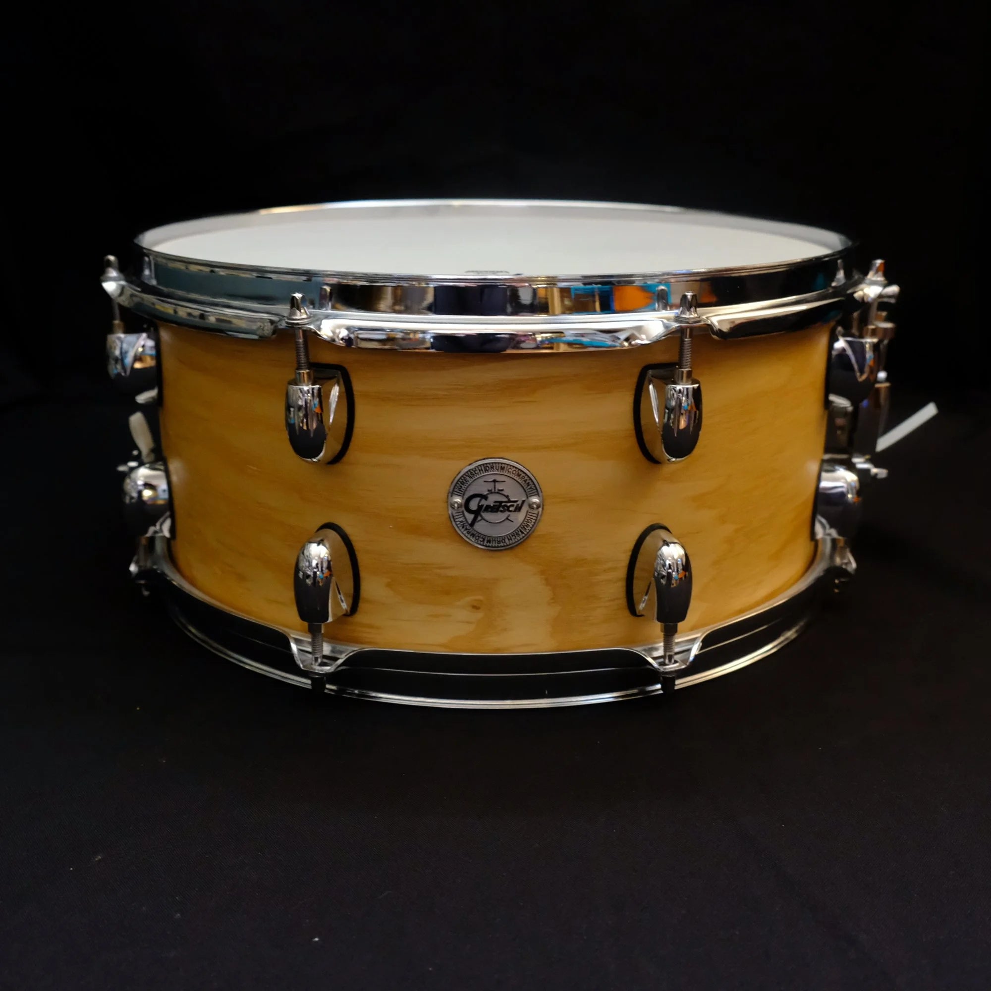 Gretsch Full Range Snare Drum 14" x 6.5" Ash Natural – Purple Chord