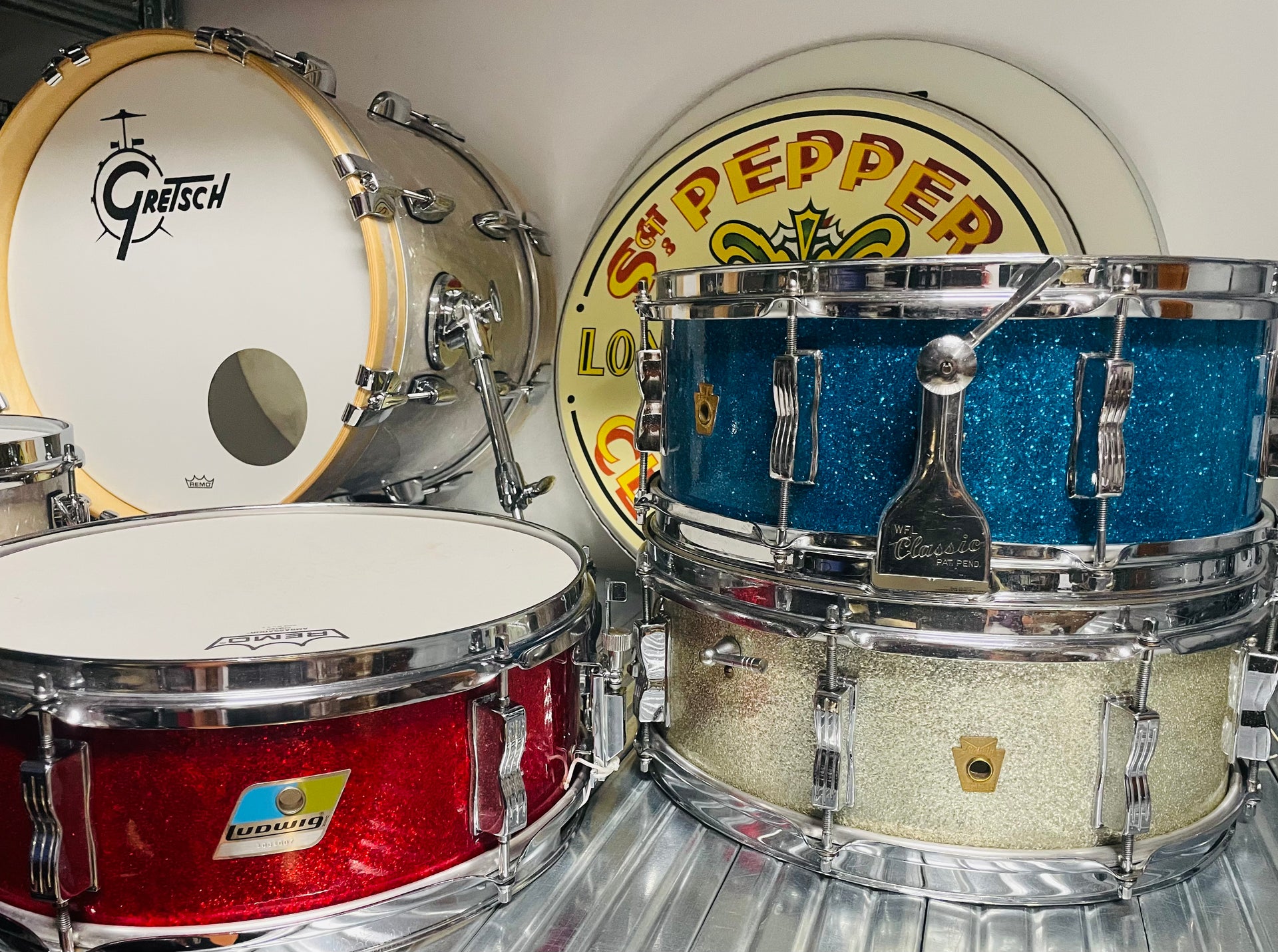 Purple Chord | Classic vintage Drums & Cymbals